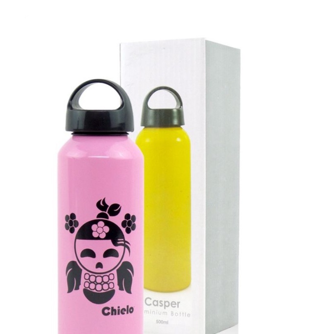 Jual Chielo Bottle Air minum Alumunium Pirates Casper 500ml | Shopee ...