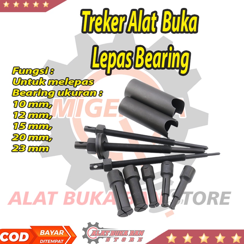 Jual Treker Bearing Puller Set 8 Pcs CVT Treker Lepas Pembuka Bearing ...
