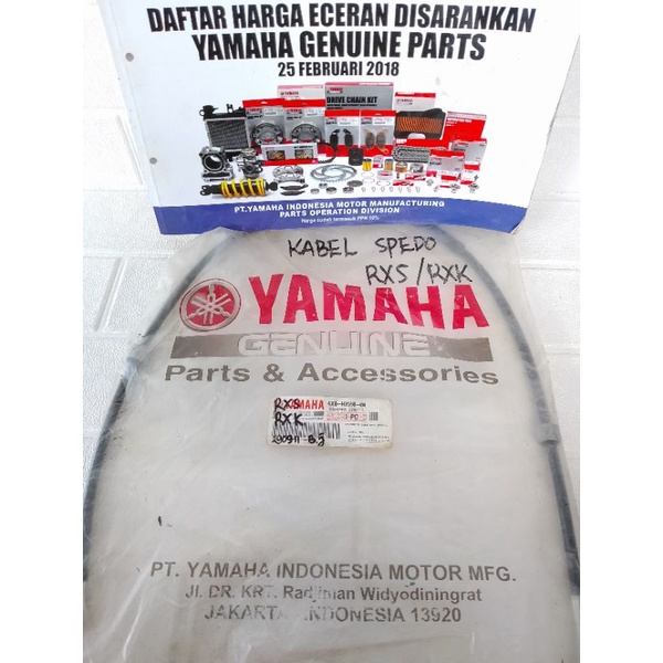 Jual SPEEDOMETER CABLE ASSY - KABEL SELING SPEDOMETER SPIDOMETER ...