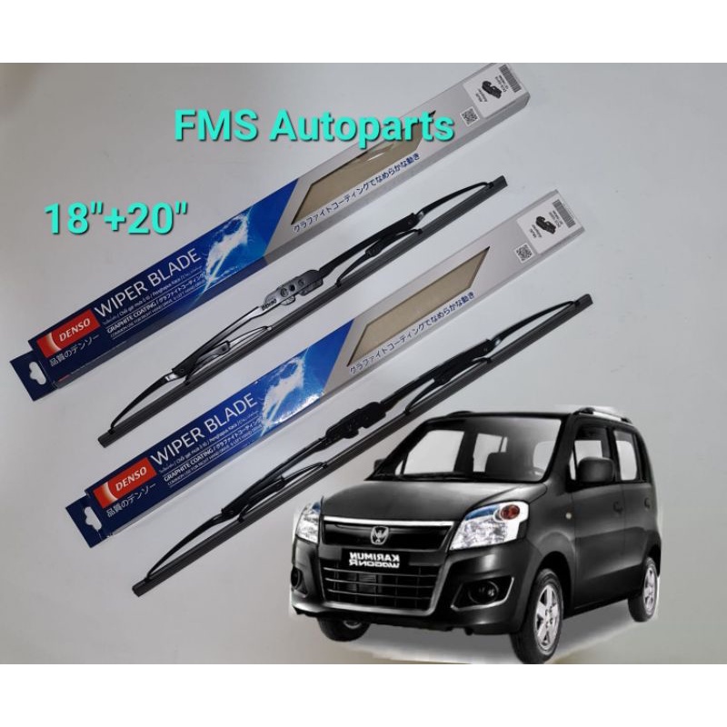 Jual Wiper blade/sapu kaca depan mobil Suzuki Karimun Wagon R 1set(kiri&kanan) | Shopee Indonesia