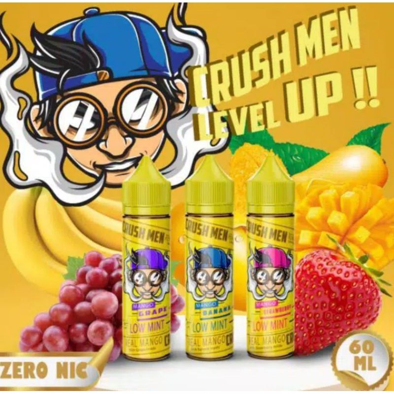 Jual LIQUIDS PODS MURAH CRUSHMEN 60ML / CRUSH MAN | Shopee Indonesia