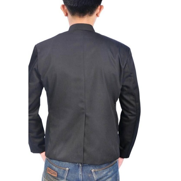 Jual BLAZER PRIA NEW CROWS BLACK - Jas Hitam Takiya Genji Zero Casual ...