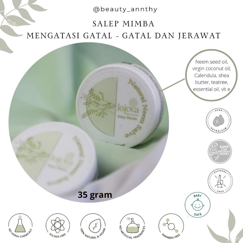 Jual Neem salve - salep mimba untuk gatal gatal all purpose healing ...