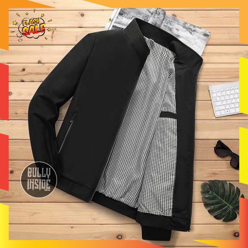 Jual cardigan rajut pria cotton combed /Jaket Motor Pria Bahan Bonding ...