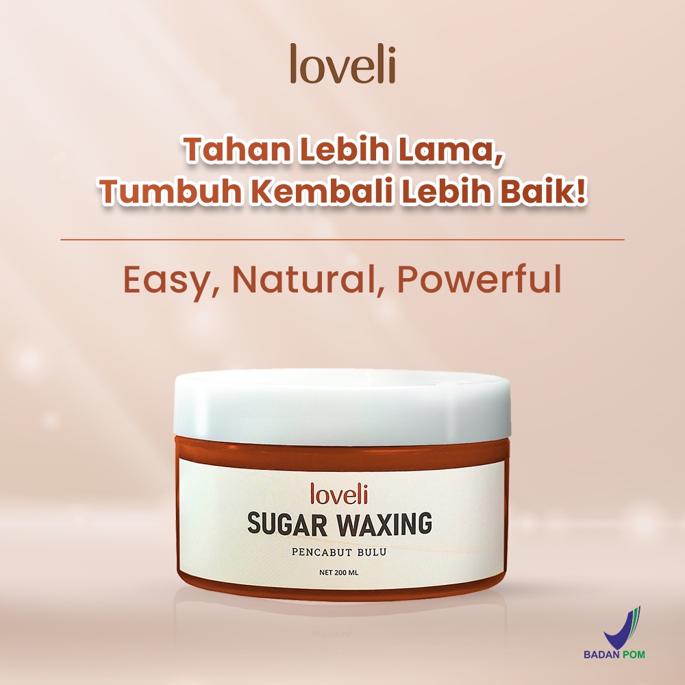 Jual Loveli Sugar Waxing 250 gr (𝗕𝗣𝗢𝗠) | Shopee Indonesia
