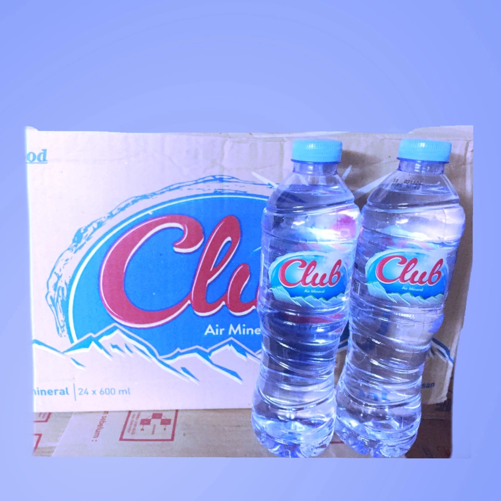 Jual [KARTON] Air Mineral Club 600 ml 1 Dus isi 24 pcs | Shopee Indonesia