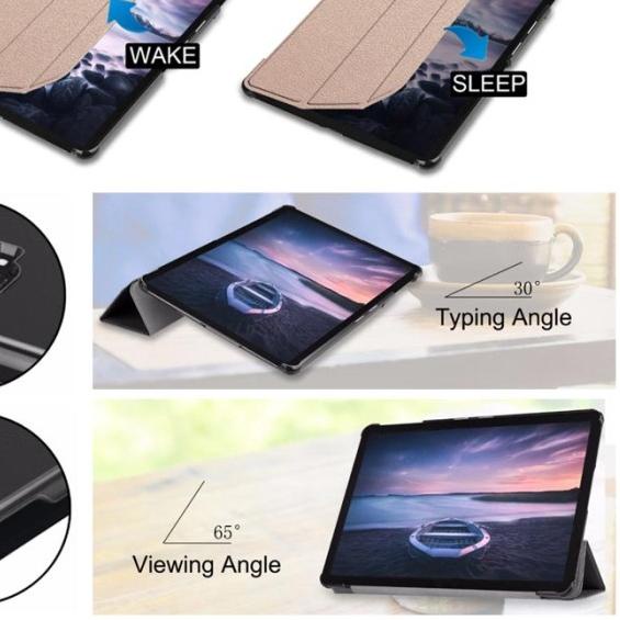 Jual Sony Xperia Tablet Z4 - Tri Fold Standing Leather Case | Shopee ...