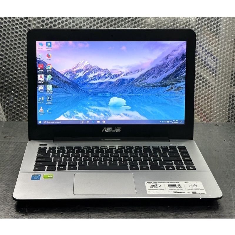 Jual Laptop Asus A455L Core i3-5005U /SSD /NVIDIA GT720M 2GB-64bit 14inch Second | Shopee Indonesia