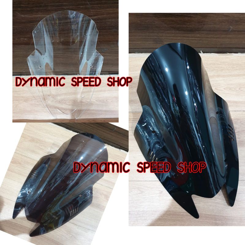 Jual windshield tdr sirip lexi visor tdr jenong lexi visor pendek lexi ...