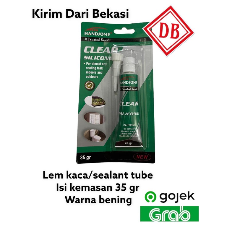 Jual LEM KACA KEMASAN ODOL 35g-85g/LEM SEALANT TUBE/LEM KACA BENING/LEM ...