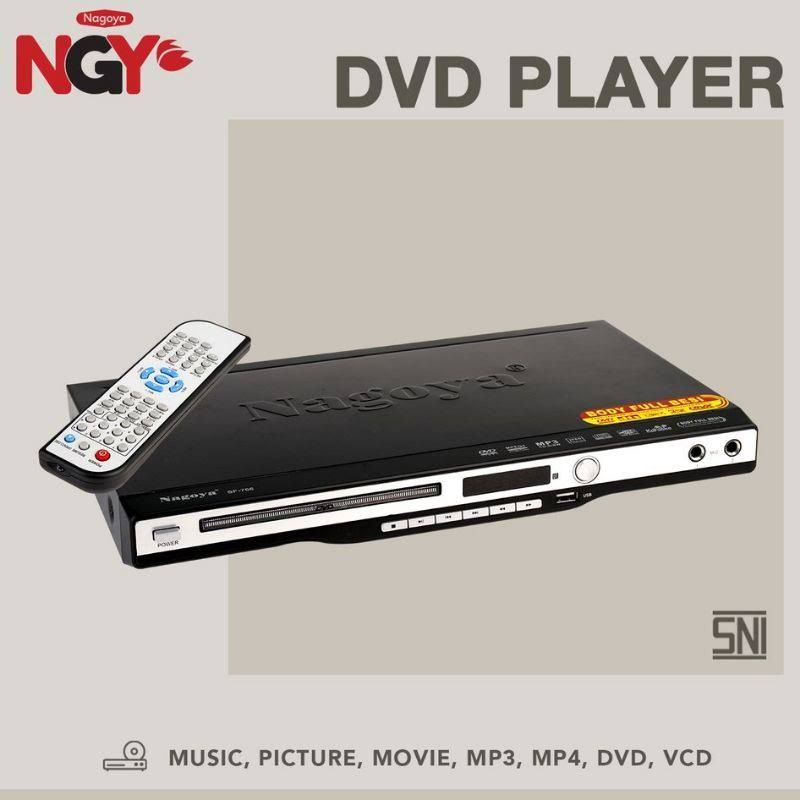Jual DVD PLAYER UNTUK NONTON MOVIE FILM MP4 USB MUSIC PLAYER BODI STEEL ...
