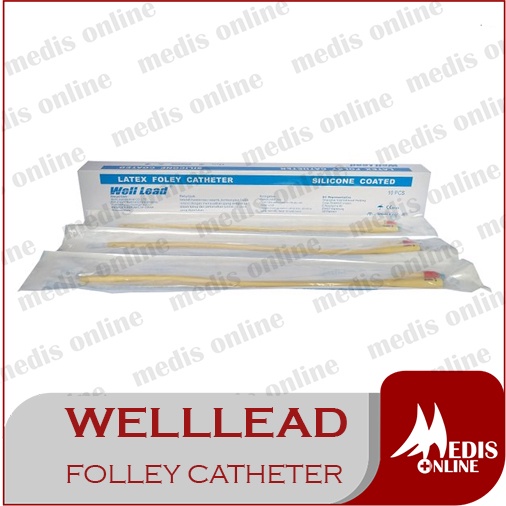 Jual WELL LEAD / Foley Catheter Latex Well Lead 2 Way Coated / Selang ...