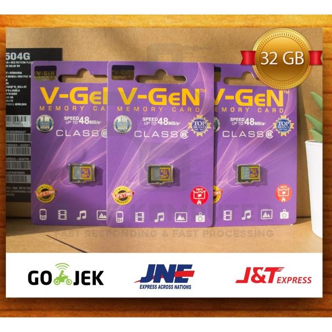 Jual Mmc Vgen 32Gb Class 6 / Mmc / Micro Sd / Memori Micro Sd Vgen / V ...