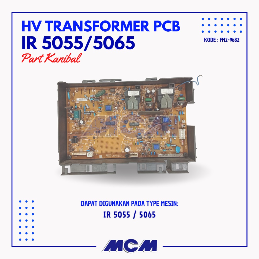 Jual HV TRANSFORMER PCB ASSEMBLY MESIN FOTOCOPY CANON IR 5055 5065 ...