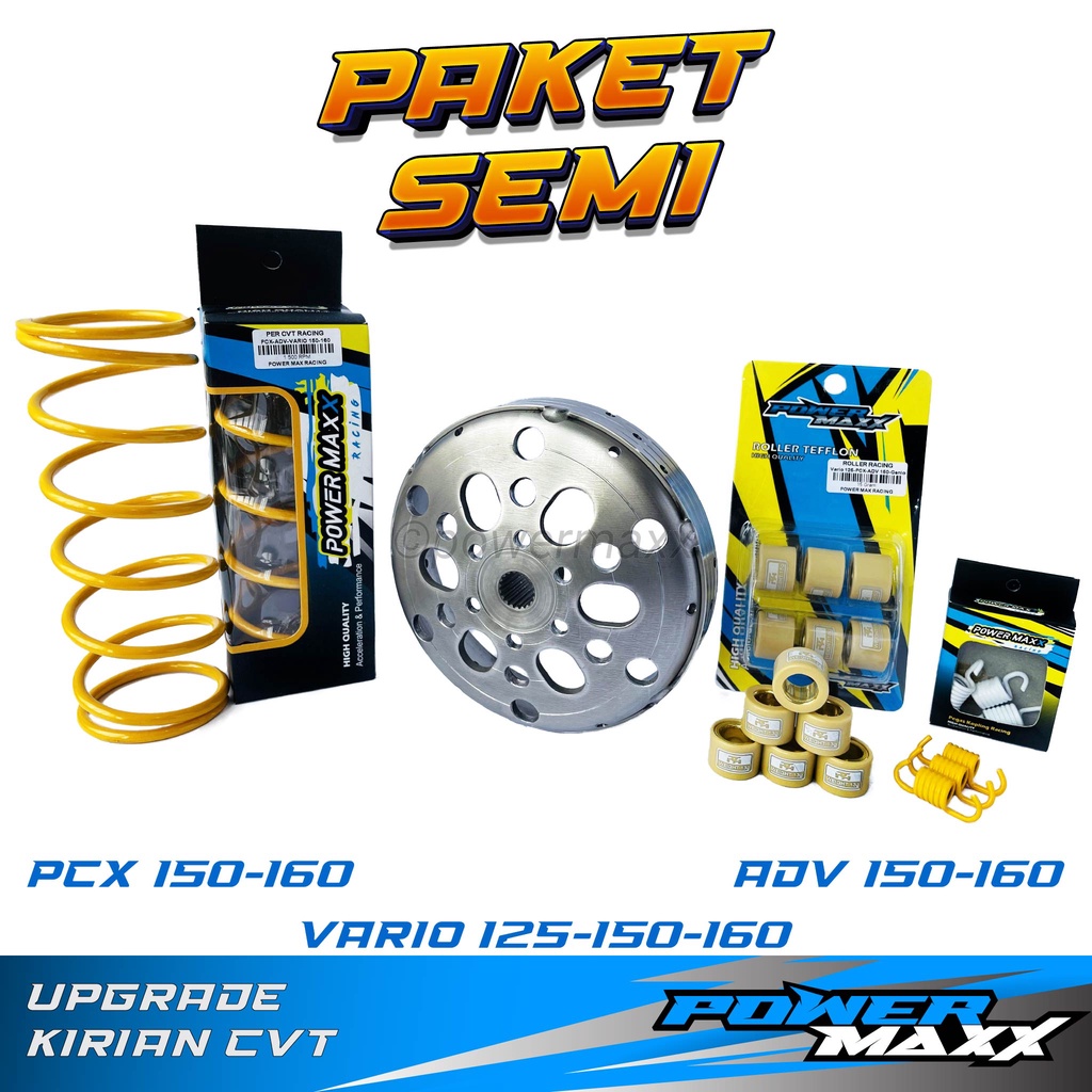 Jual PAKET SEMI UPGRADE KIRIAN CVT vario pcx adv 125 150 160 old led ...