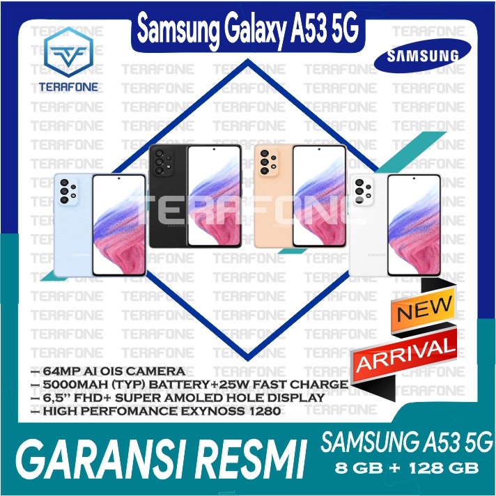 Jual SAMSUNG A53 5G RAM 8/128 GB 8/256 GB GARANSI RESMI TERMURAH ...