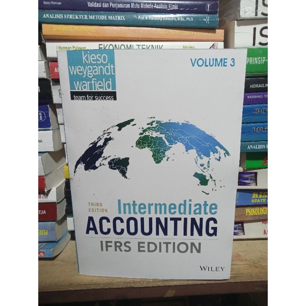 Jual BUKU INTERMEDIATE ACCOUNTING Vol.3 KIESO (BAHASA INGGRIS) UKURAN ...