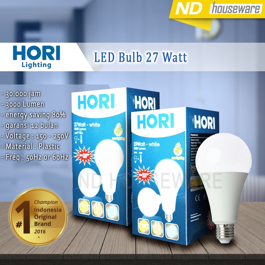 Jual Hori Led 27 Watt | Shopee Indonesia