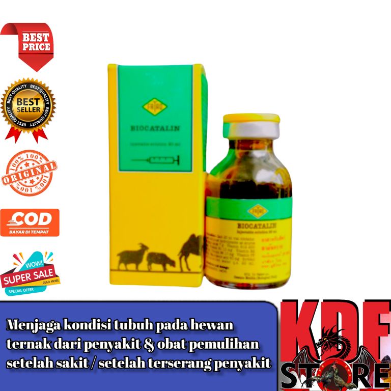 Jual Biocatalin 100ml - vitamin obat ayam peningkat stamina | Shopee ...