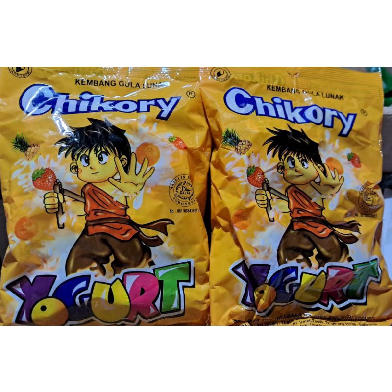Jual PERMEN BUAH CHIKORY 1 PACK ISI 40 BUTIR/ PERMEN EMPUK MIRIP SUGUS ...