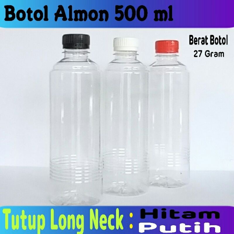 Jual Botol Almon 500 ml,Tutup Long neck | Shopee Indonesia