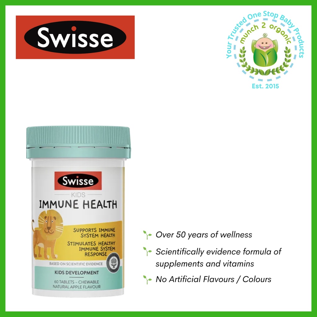 Jual Swisse Kids Immune Health 60s chew Tablets | Shopee Indonesia