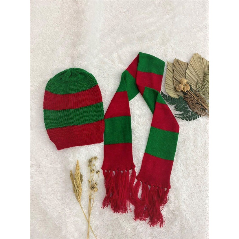Jual Okechuku PRODUK EDISI KHUSUS NATAL Syal Natal Topi Natal Syal ...