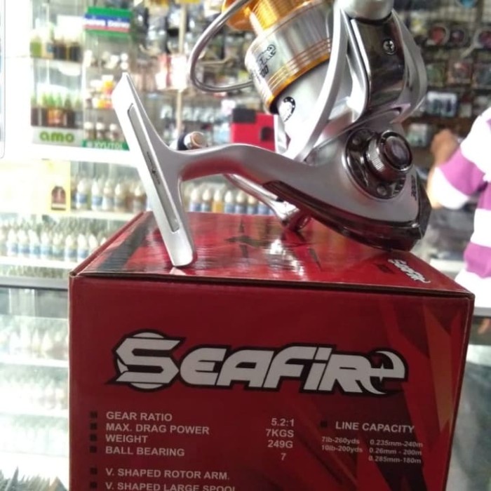 Jual [COD] Reel Hammerhead Seafire 3000 Full Metal Body / Alat Pancing ...