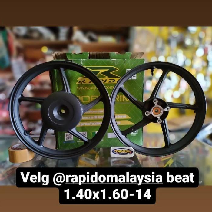 Jual Velg Racing Rapido Rim Malaysia Beat Scoopy Vario 110 Genio Dll ...