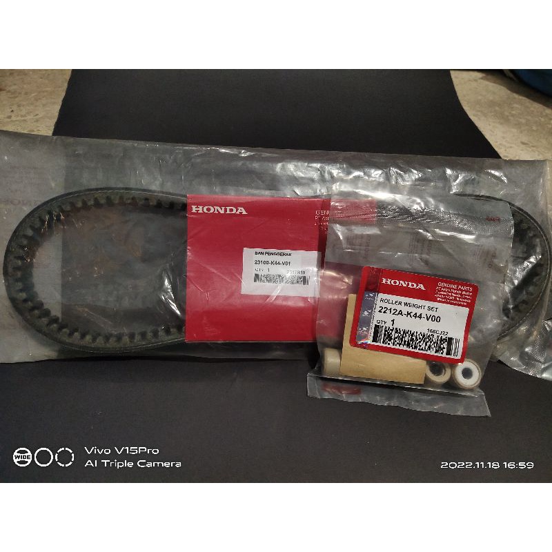 Jual Vanbelt Roller K44 Honda Genuine Parts | Shopee Indonesia