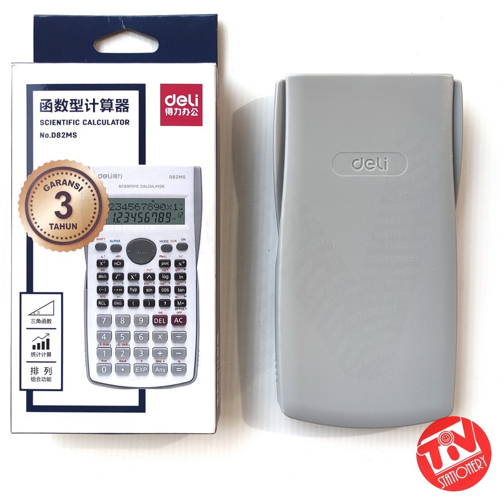 Jual Kalkulator Scientific Deli D82MS 240 Fungsi | Shopee Indonesia
