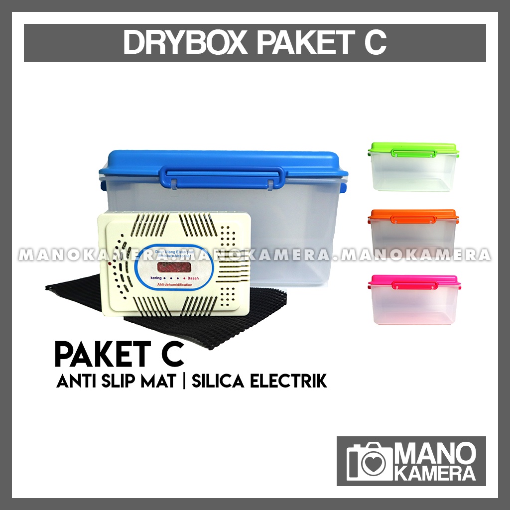 Jual Drybox Dry Box Murah DSLR & Mirroless Kedap Udara PAKET ...