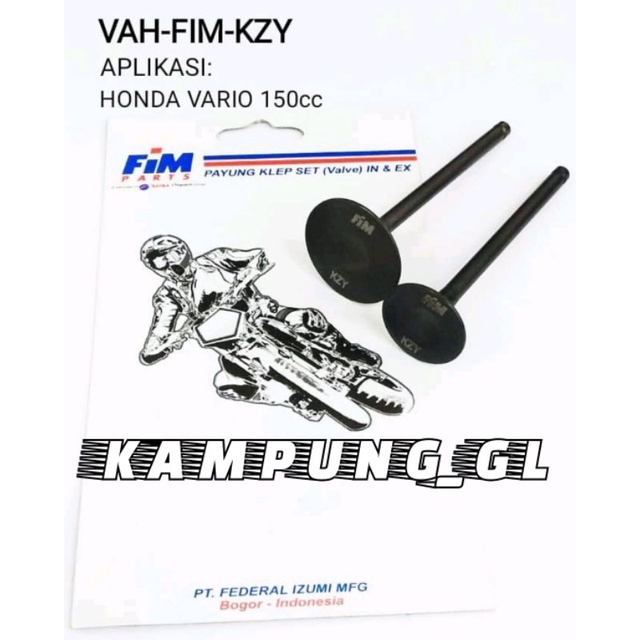 Jual Payung Klep Set FIM Vario 150 PCX 150 ADV 150 KZY Valve Original | Shopee Indonesia