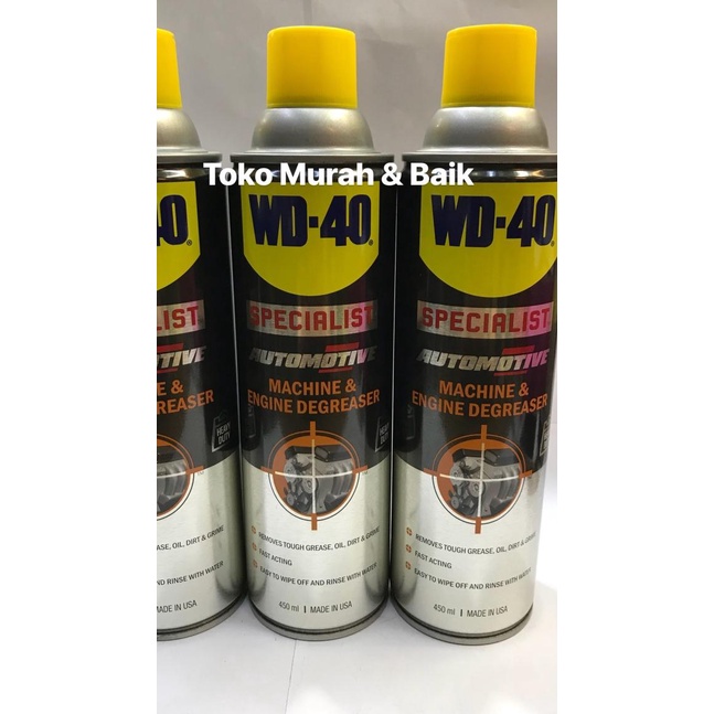 Jual WD40 Machine & Engine Degreaser ( Heavy Duty) | Shopee Indonesia