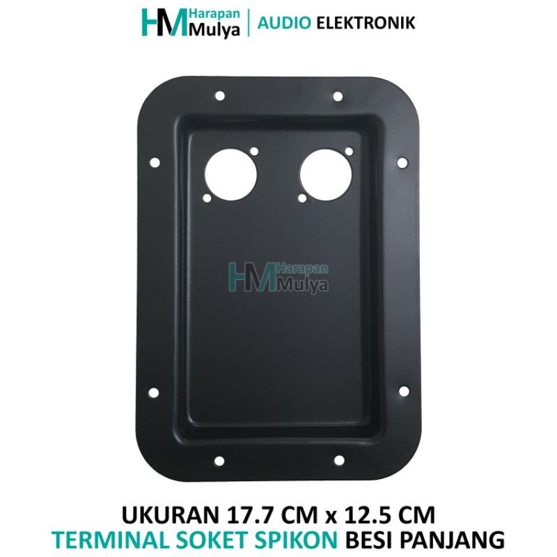 Jual Terminal Soket Spikon Besi Panjang / Dudukan Plat Socket Spicon ...