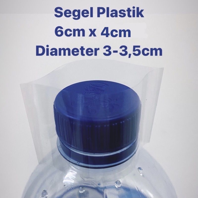 Jual plastik segel tutup botol isi 100 pcs | Shopee Indonesia