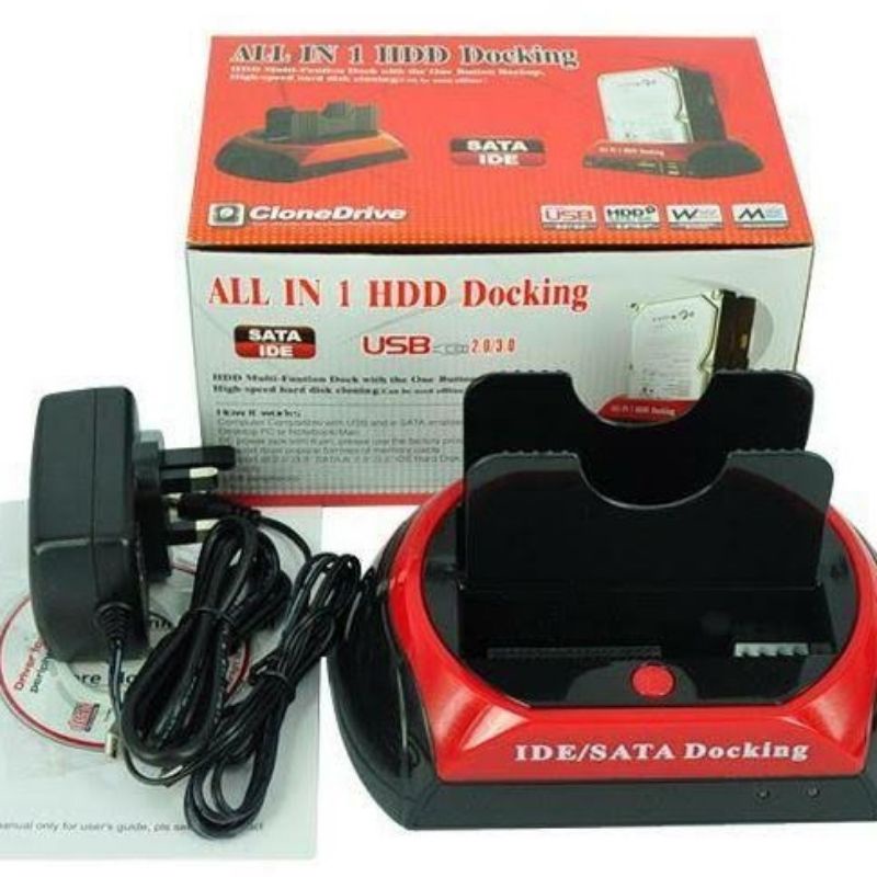 Jual Hardisk Hdd Docking All in 1 Usb2.0 Sata Ide | Shopee Indonesia