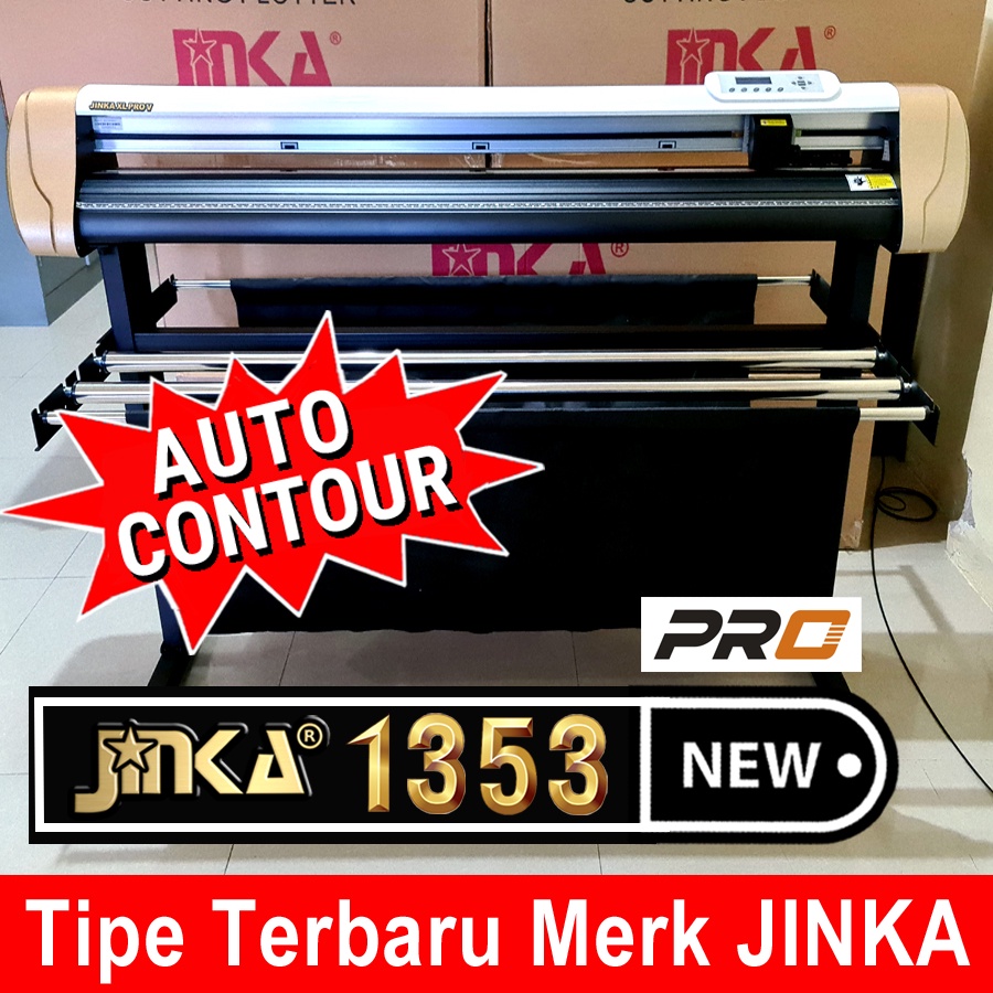 Jual Mesin Cutting Stiker Jinka PRO 1353 Tipe Terbaru ( Auto Contour ...