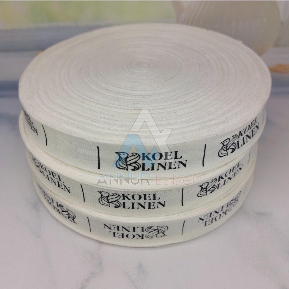 Jual label piterban /piterban katun hijab/label katun custom/label ...
