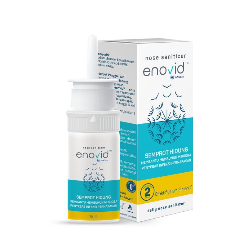 Jual Enovid spray nose sanitizer | Shopee Indonesia