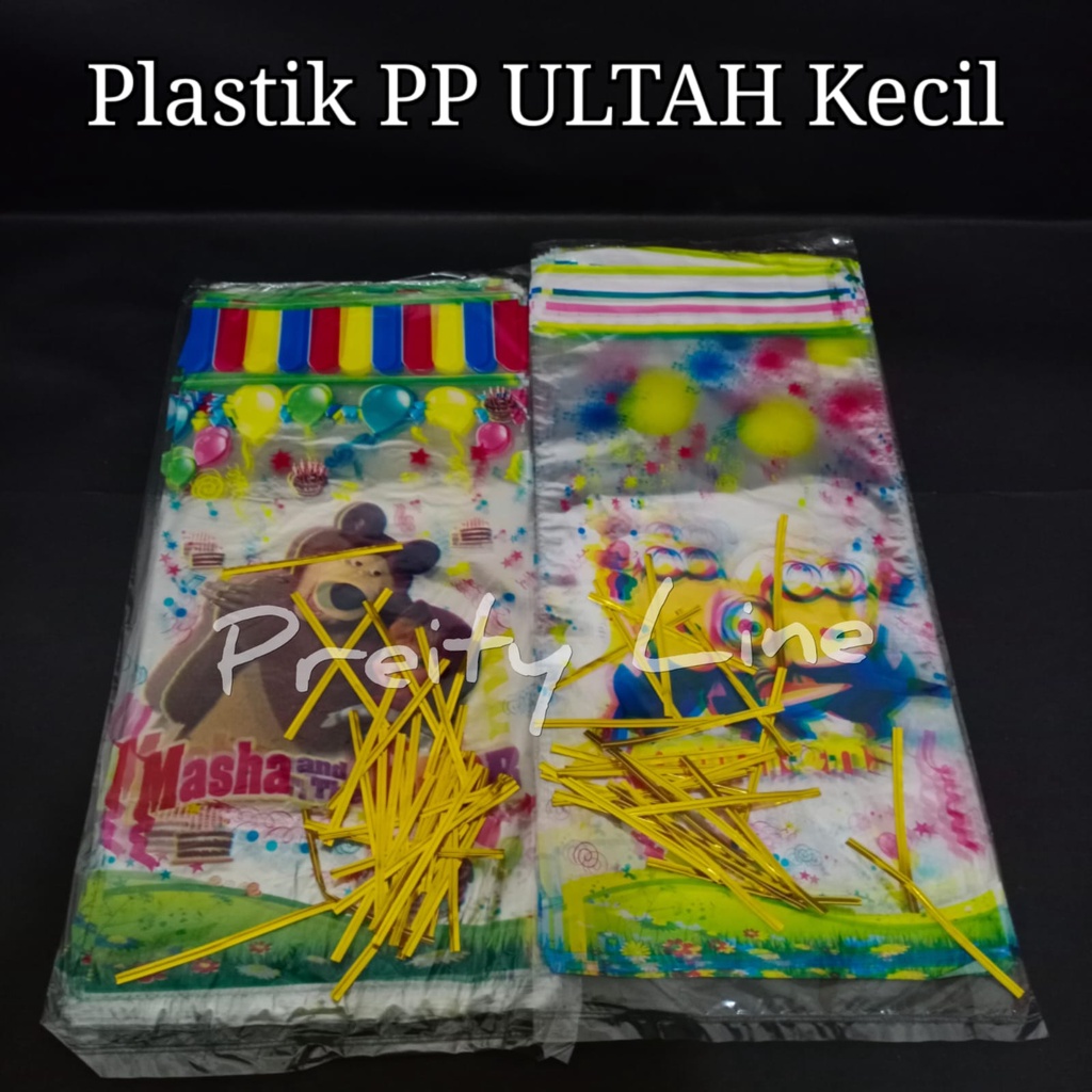 Jual Plastik PP ULTAH KECIL - Plastik Ulang Tahun @±25lbr | Shopee ...