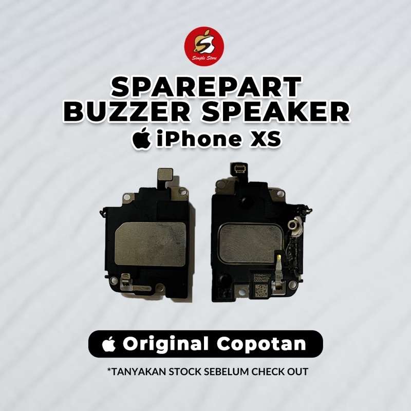 Jual Sparepart Buzzer Speaker iphone XS Original Copotan | Shopee Indonesia