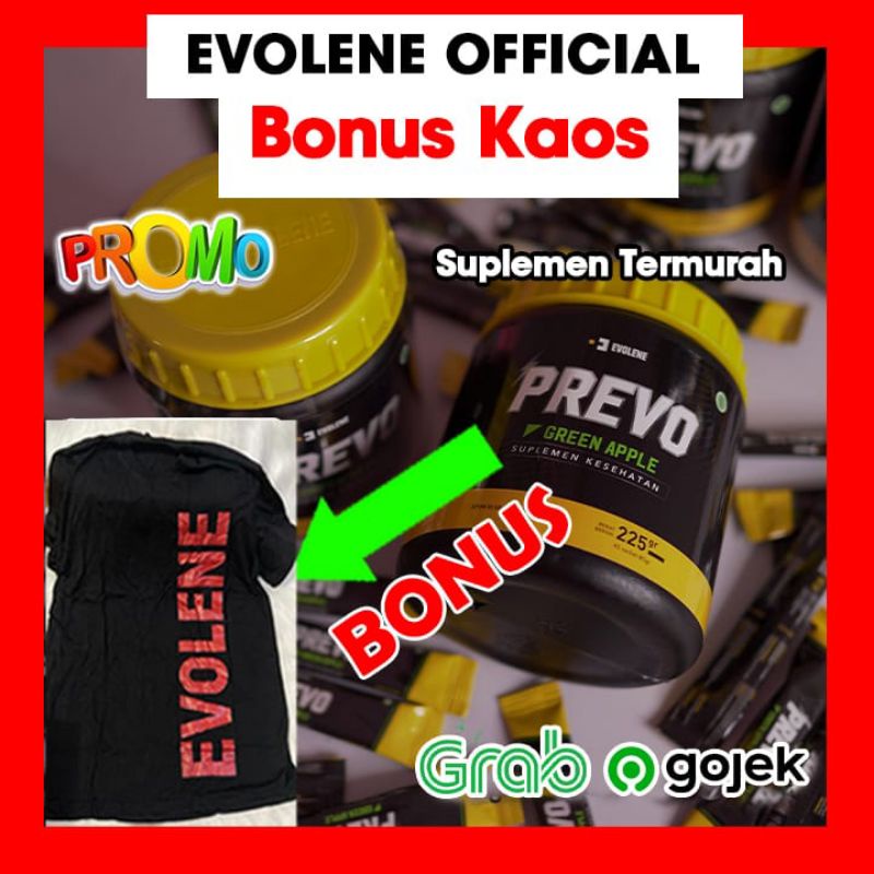 Jual PREVO Evolene Pre Workout PreWO Pre WO 45 sachet 45sachet 225gram ...
