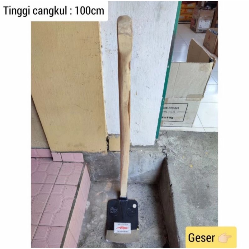 Jual HARGA SUDAH 1 SET CANGKUL + GAGANG Cangkul Pacul Besar Gagang Kayu ...
