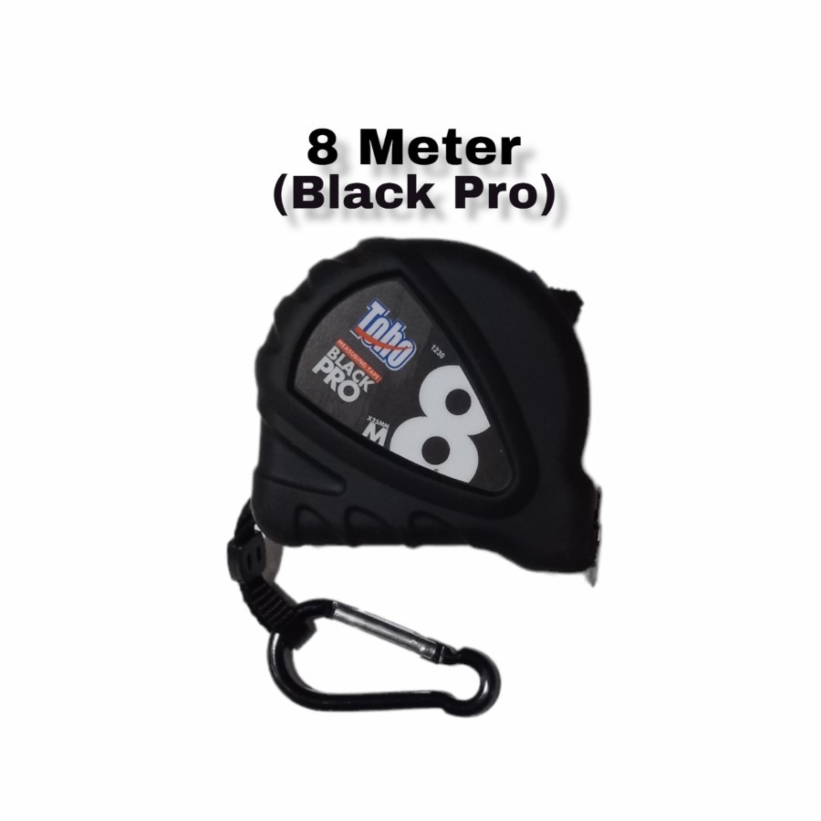 Jual Meteran Toho 8m BLACK PRO ( ORI ) 8 Meter | Alat Ukur Plat 8m ...