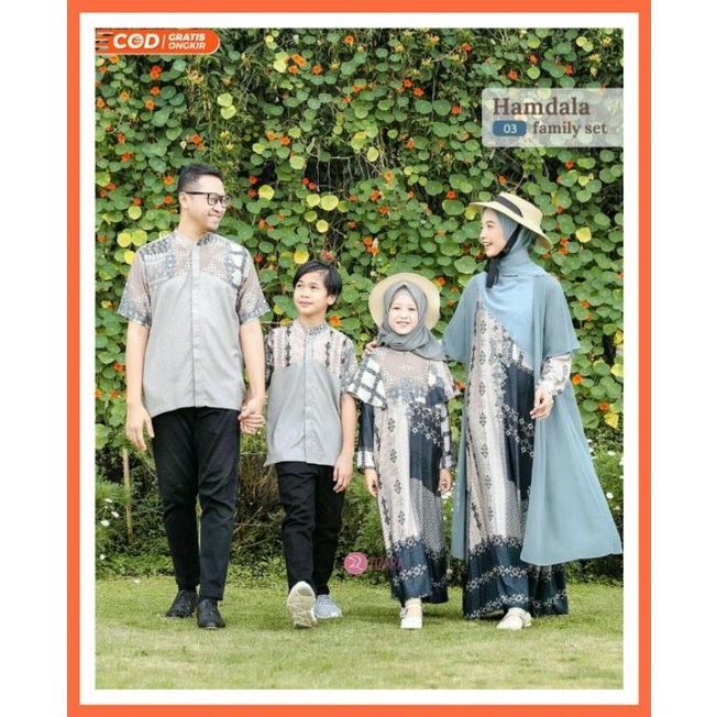 Jual Hamdala Family Set by Zizara Sarimbit Keluarga Lebaran Ied 2023 ...