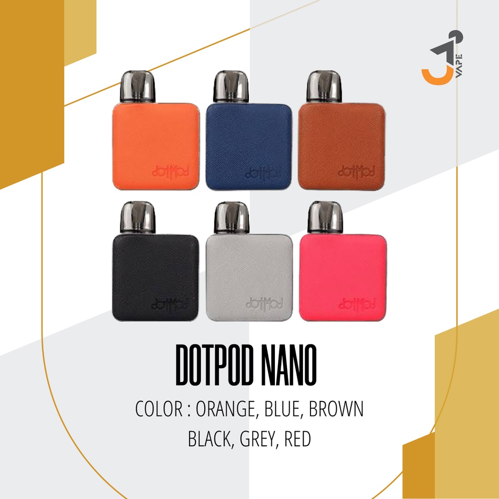 Jual DOTPOD NANO POD KIT 18W 800mAh AUTHENTIC BY DOTMOD | Shopee Indonesia