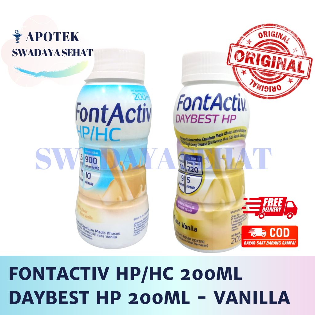 Jual FONTACTIV HP/HC 200ML DAYBEST HP Rasa Vanilla - Minuman Tinggi ...