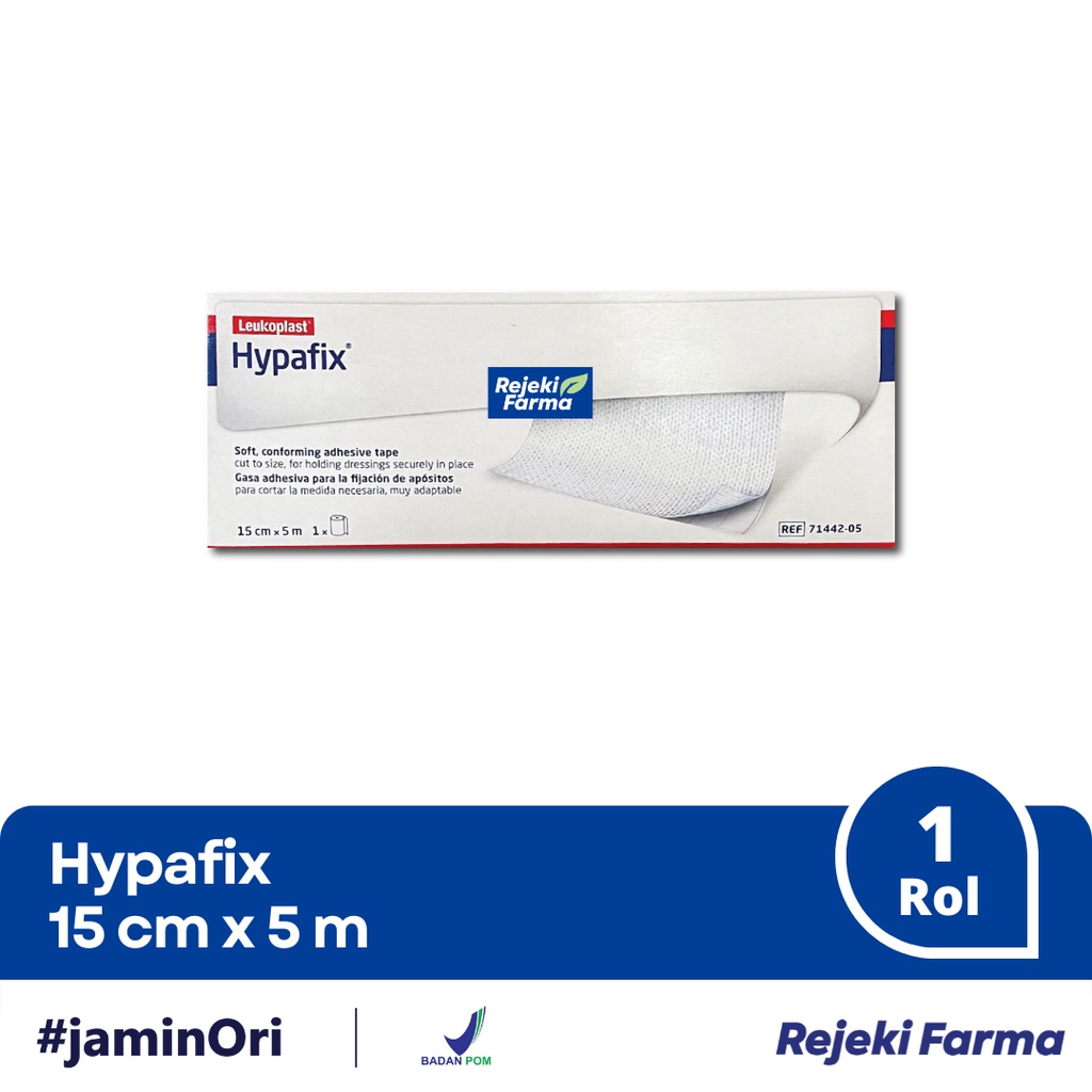 Jual Leukoplast Hypafix 1 Roll Plaster 15 cm x 5 m Meter Plester 15cm x ...