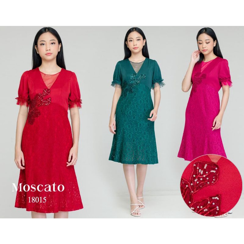 Jual Moscato dress wanita 18015 | Shopee Indonesia